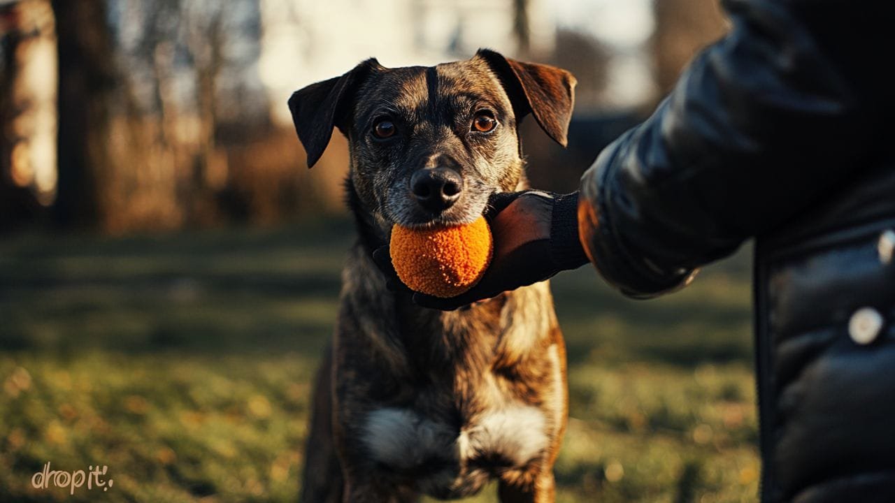 Teach Your Dog to Drop Items on Command Every Time - The Animal Cave